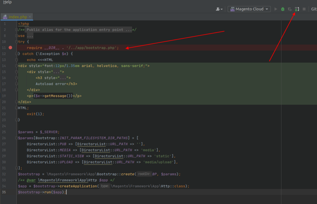 Debug Magento Cloud Project With Xdebug